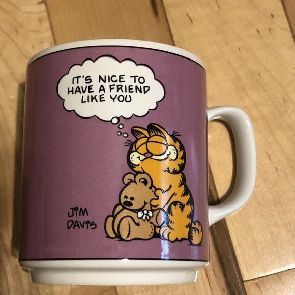 Dining | Vintage Garfield Mug Cup Coffee Tea Cocoa 1978 Its Nice To ...